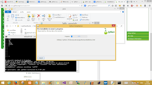 Jython ใช้ Java กับ Python ตอนที่ 1 ติดตั้ง Jython ~ Python 3 8018
